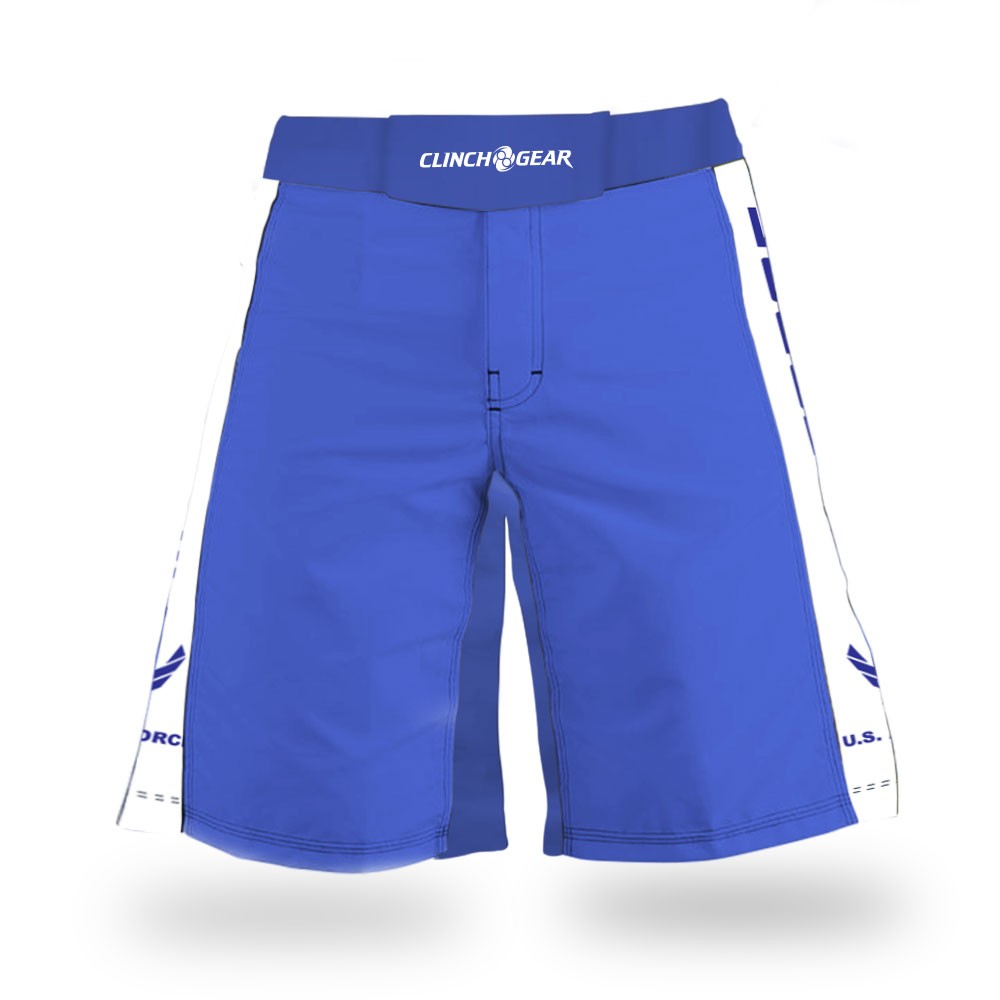 Clinch Gear Pro Series Air Force MMA Combat Sport Shorts