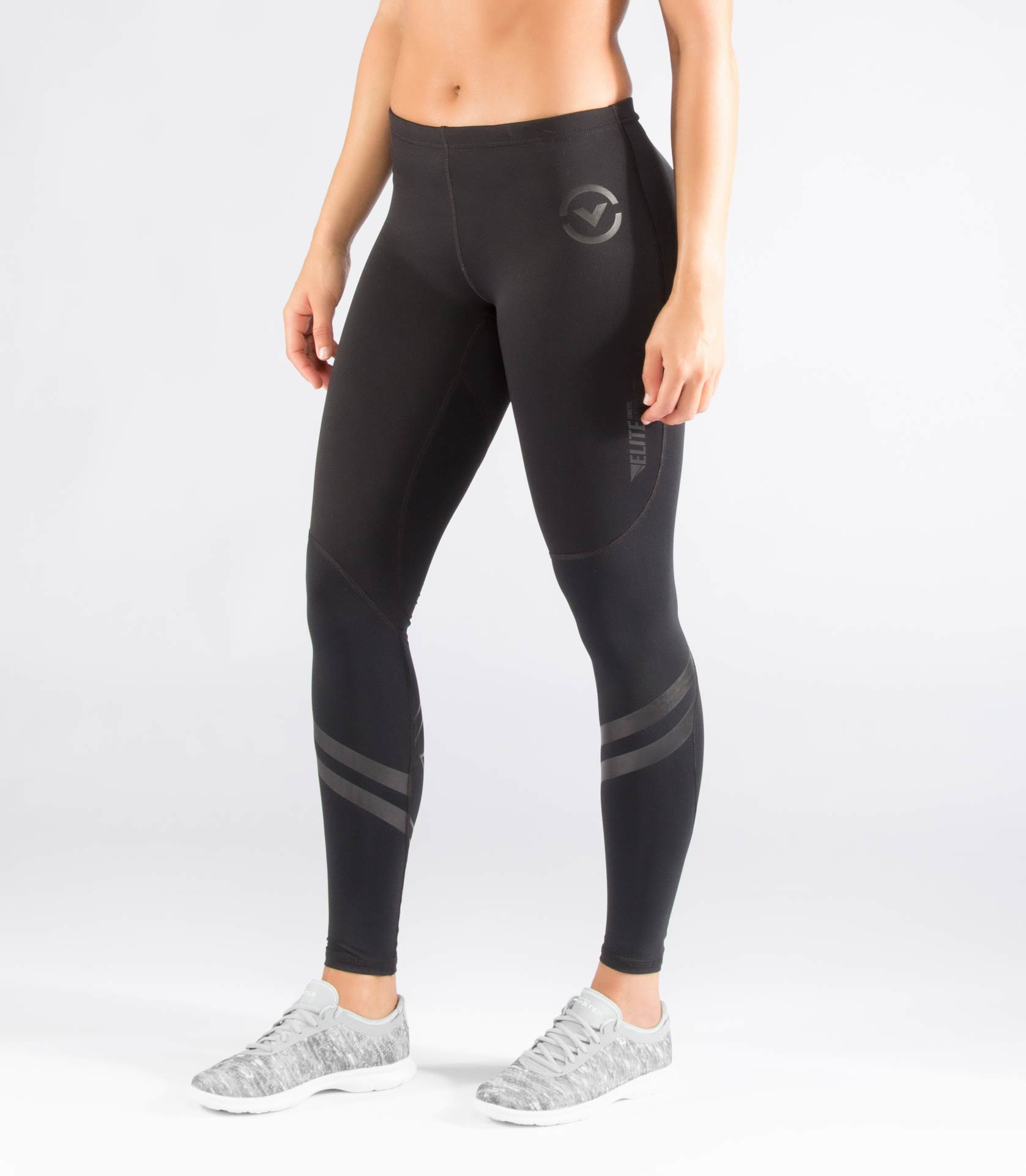 Virus Women's Elite Bioceramic Compression Pants (EAu10) - Black/Black
