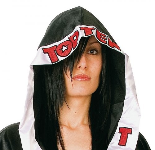 Top Ten Boxing Robe - Black